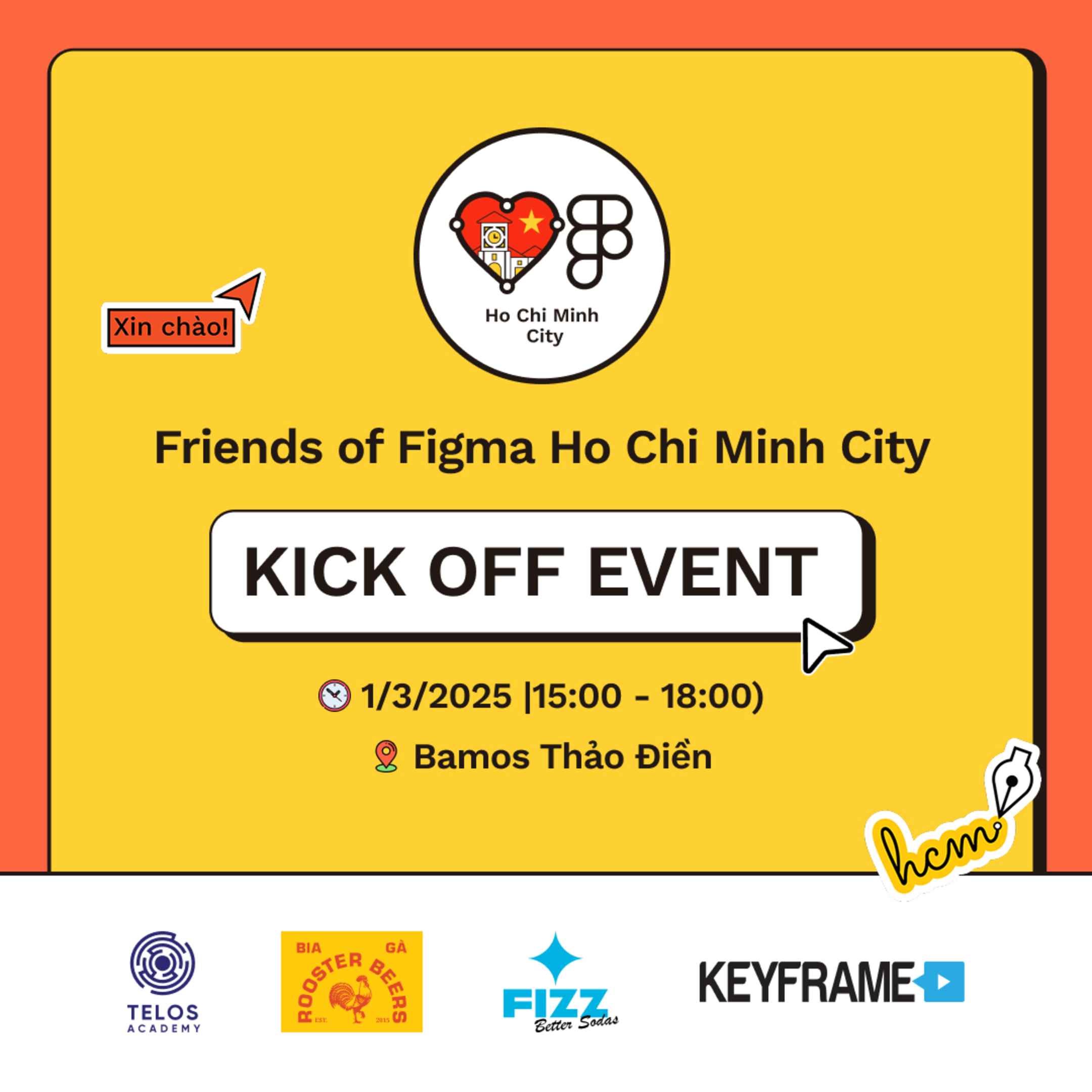 See Friends of Figma Ho Chi Minh City Kick off 🚀 at Figma Ho Chi Minh City